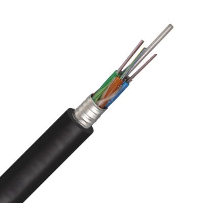 China O gel de GYTA G652D encheu a fita de alumínio enterrada direta do cabo de fibra ótica blindada à venda