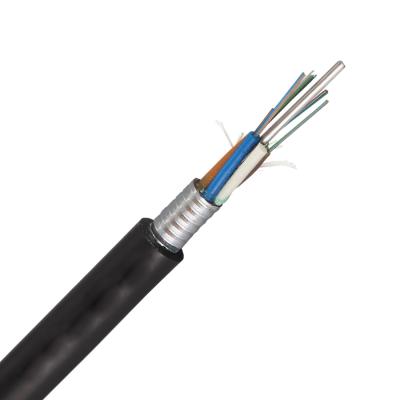 China O gel de GYTA G652D encheu a fita de alumínio enterrada direta do cabo de fibra ótica blindada à venda