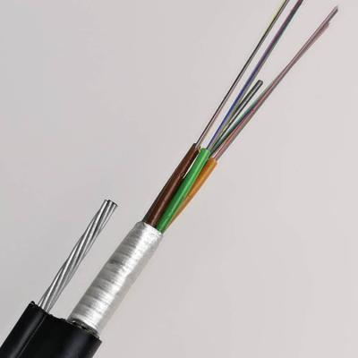 China Self Supporting GYTC8A Figure 8 Fiber Optic Cable 12/24/96core Aerial Fibre Cable for sale
