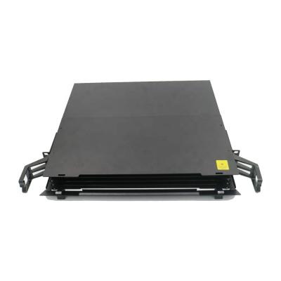 China MPO/MTP - LC  12F Cassette Modular Patch Panel Cabinet 4u Fiber Enclosure for sale