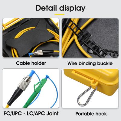 China FC/APC-LC/APC Dead Zone Eliminator 1KM OTDR Fiber Optic Launch Box for sale