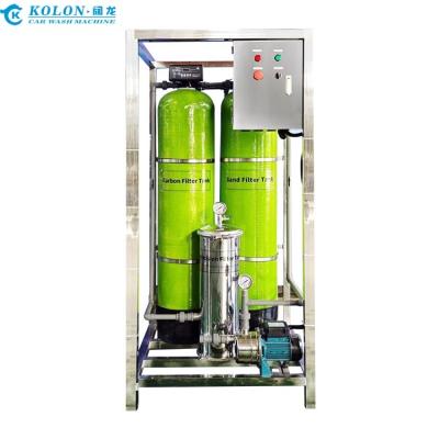 Sistema de tratamento de águas residuais de prata de Kolon Estrutura de aço inoxidável Sistema de filtragem de cinco etapas