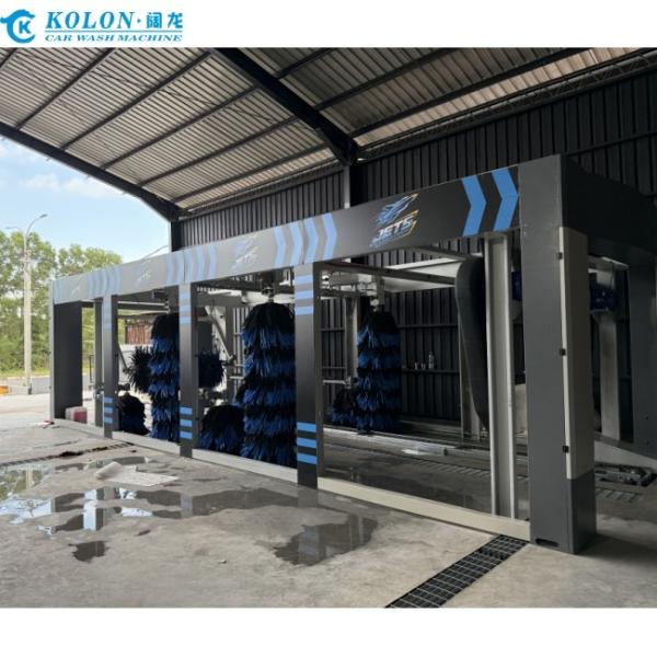 Quality Automatic Tunnel Car Wash Machine 12.5m Conveyor System | Kolon KL-9SF for sale