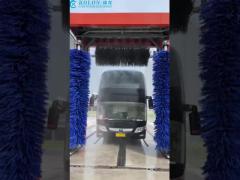 물 절약 전기 버스 세탁 시스템 PLC 제어로 80L / 자동차 물 소비