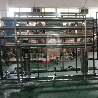 Cina Macchina di trattamento delle acque del RO del filtrante del sistema di depurazione delle acque FRP del RO di 1500LPH Monoblock in vendita