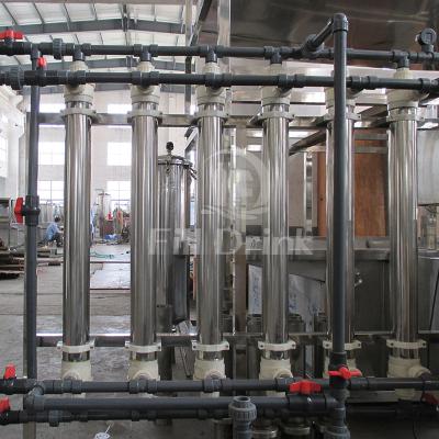 Cina Trattamento delle acque industriale del sistema di acciaio inossidabile 304 uF dei sistemi di ultrafiltrazione 3TPH in vendita
