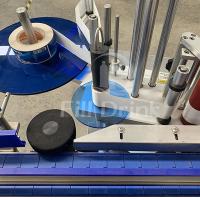 China Self Adhesive Industrial Automatic Round Bottle Label Applicator SUS Single Side for sale