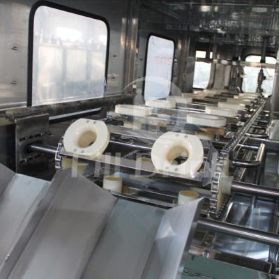 Cina 300BPH una doppia linea linea di imbottigliamento doppia stazione da 5 galloni dell'attrezzatura due in vendita