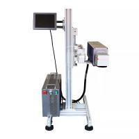 China 200DPI Bottle Printing Machine Laser Date Coding Equipment For Plastic Bottles for sale