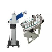China 200DPI Bottle Printing Machine Laser Date Coding Equipment For Plastic Bottles for sale