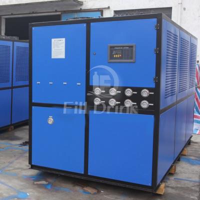 Cina Linea di produzione della bibita della pompa di calore raffreddamento industriale di refrigerazione del refrigeratore di acqua in vendita
