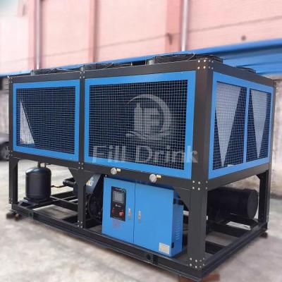 Cina Linea di produzione della bibita della pompa di calore raffreddamento industriale di refrigerazione del refrigeratore di acqua in vendita