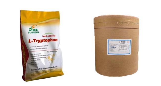 Halal Factory Supply 99% Amino Acid Feed Grade L-Tryptophan