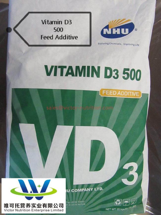 Feed Grade Vitamin D3 in Powder 500 with Best Price