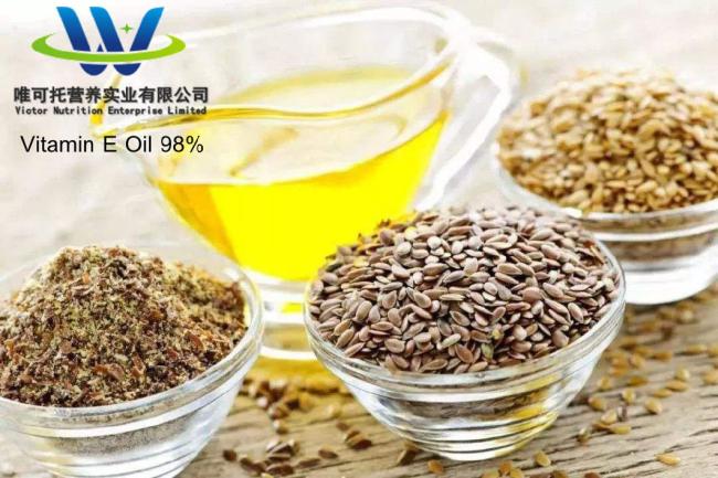 Vitamin E Oil 98%, Dl-Alpha-Tocopheryl Acetate, Ve