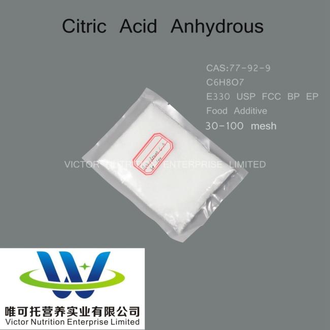 Acide Citrique Enrobe China Factory Wholesale Embedding Citric Acid in Food Additives