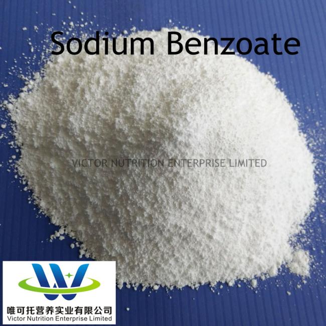 Food Feed Pharmaceutical Cosmetic and Industrial Uses Preservative E211 Additive Best Price Sodium Benzoate Powder