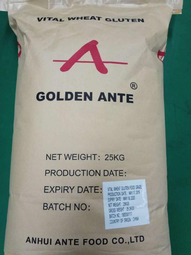 Qu Feng Factory Manufacture Protein Content 82% Vital Wheat Gluten Flour for Baking Industry