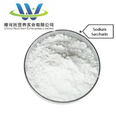Cina Additivi alimentari Saccharina di sodio CAS 128-44-9 Mesh 8-12 per le esigenze del cliente in vendita