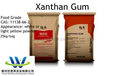 China Food Additive Xanthan Gum Thickener with CAS No. 11138-66-2 and ISO Certification for sale