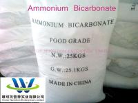 China Customization 99% Ammonium Bicarbonate Food Additive EINECS 213-911-5 Customized Request for sale