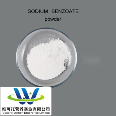 Cina Richiesta personalizzata Benzoato di sodio Additivo alimentare con certificazione ISO CAS 532-32-1 in vendita