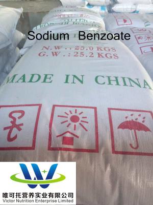 China Benzoato de sódio CAS n.o 532-32-1 Conservante e antibacteriano para conservação de alimentos à venda