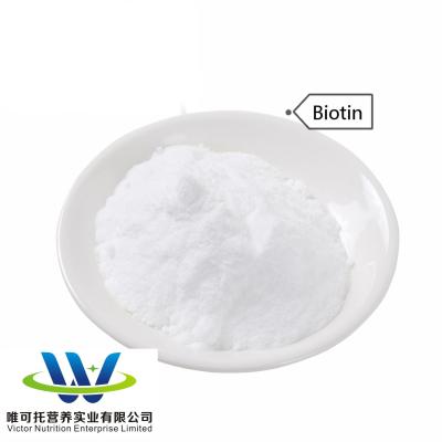 China Papierverpakkingsmateriaal Biotine 98% Vitamine H Vitamine B7 D-Biotine CAS nr. 58-85-5 Te koop