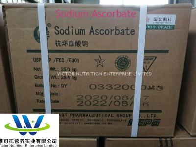 Cina Fabbricazione Fornitura Ascorbato di sodio di alta purezza con certificazione USP e purezza 99% in vendita