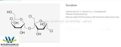 China Natural Sucralose 99% Sweetener for Food Grade Customized Request for sale