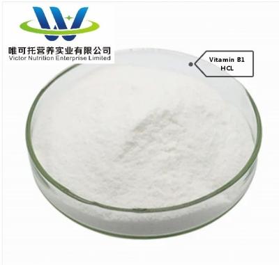 China Supply Food Grade Vitamins Vitamin B B1 B2 B3 B6 B7 B9 B12 Formula C12h17n4OS.No3 for sale