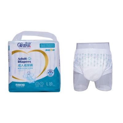 China Breathable Cotton Feel Adult Diaper Surface for Men Incontinence Protection for sale