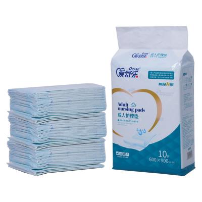 China SAP Gel Lock Disposable Bed Pads 60x90cm Technology for Quick Fluid Management for sale
