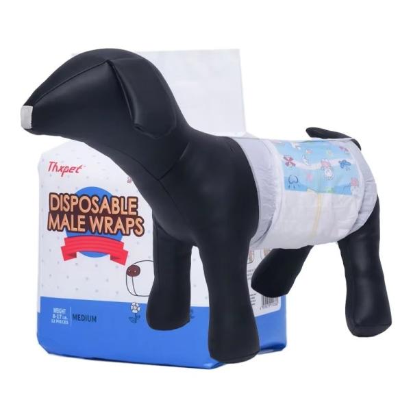 Quality High Absorbent Disposable Pet Diapers For Female Dogs And Cats CHS Certified for sale