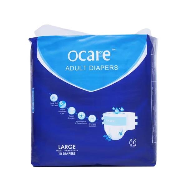 Quality Disposable Unisex Extra Large Adult Diaper Plain Woven XL Incontinence Diaper for sale