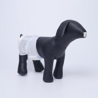 China Adjustable Unisex Pet Diaper Multiple Size Settings Hook Loop Closure for Small Medium Large Breeds for sale