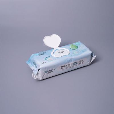 China Big Size Square Cleaning Wet Wipes Remove Stains on Cookware Wet Tissue Wipes for Kitchen for sale