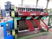 China Adjustable Belt Slitting Abrasive Converting Machine PLC Controlled OEM for sale