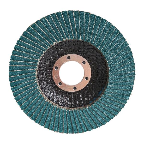 Quality 4.5 Inch Zirconia Abrasive Flap Disc Sanding Wheel For Marble Stainless Steel Drill for sale