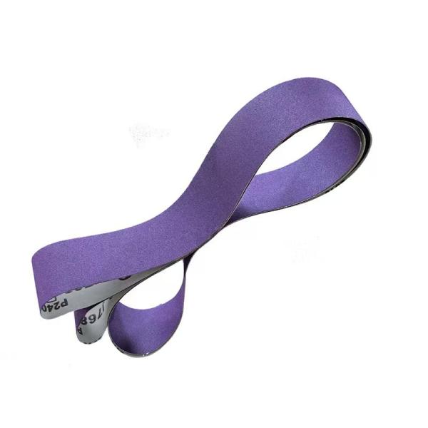Quality 3M J268 Ceramic Flexible Abrasive Sanding Belt Tearproof For Grinding Polishing for sale