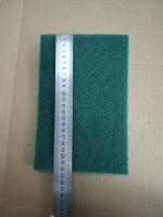 Quality 4*6inch Green Non-woven Hand Pad Industrial Abrasive Cleaning Sandpaper Sponge for sale