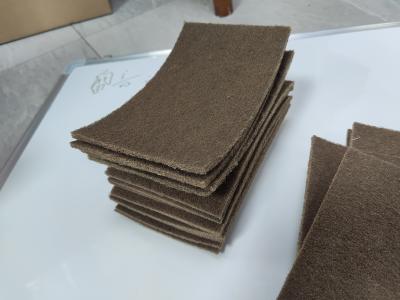 China Brown Non-Woven Abrasive Hand Pads Surface Prep – Automotive, Auto Body, Woodworking for sale