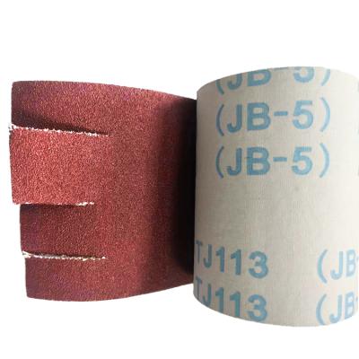 China TJ113 JB-5 5cm * 50m Aluminum Oxide Abrasive Cloth Roll for Belts and Hand Using for sale