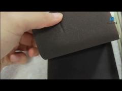 double sided zirconia abrasive sponge sanding pad 120mm oem