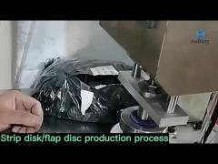 aluminum oxide sanding roloc quick change discs hook loop 80 grit obm
