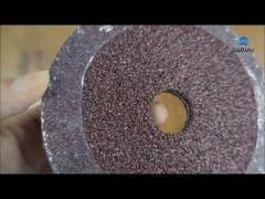 steel paper grinding discs aluminum oxide 7inch with 0.8mm angle grinder sandpaper #16--#120