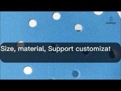 150mm aluminum oxide abrasive sanding disc hook and loop sandpaper