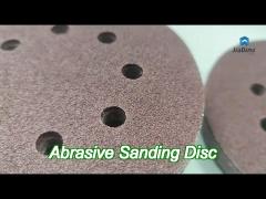 2000 grit random orbital sanding discs triangle 5 hole for grinding polishing