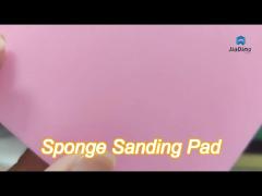 gray calcined sponge sanding pad abrasive sponge block ultra fine for polishing steel