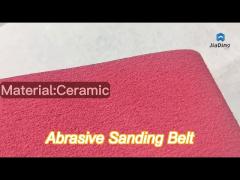 drum sander red ceramic sanding belts for metal 533 x 76mm oem